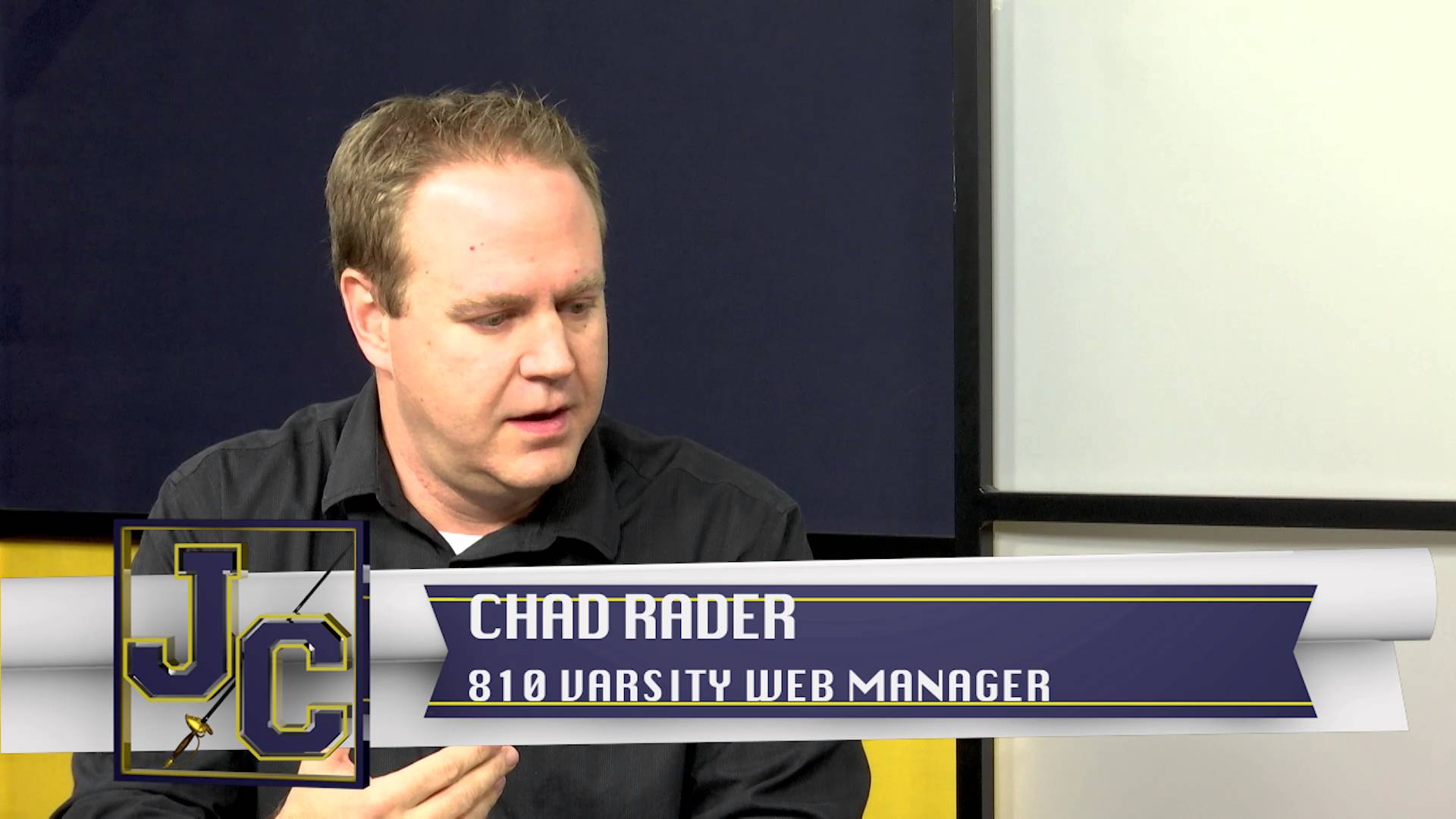 Cavalier Sports Report: 810 Varsity Web Manager Chad Rader | The Campus ...