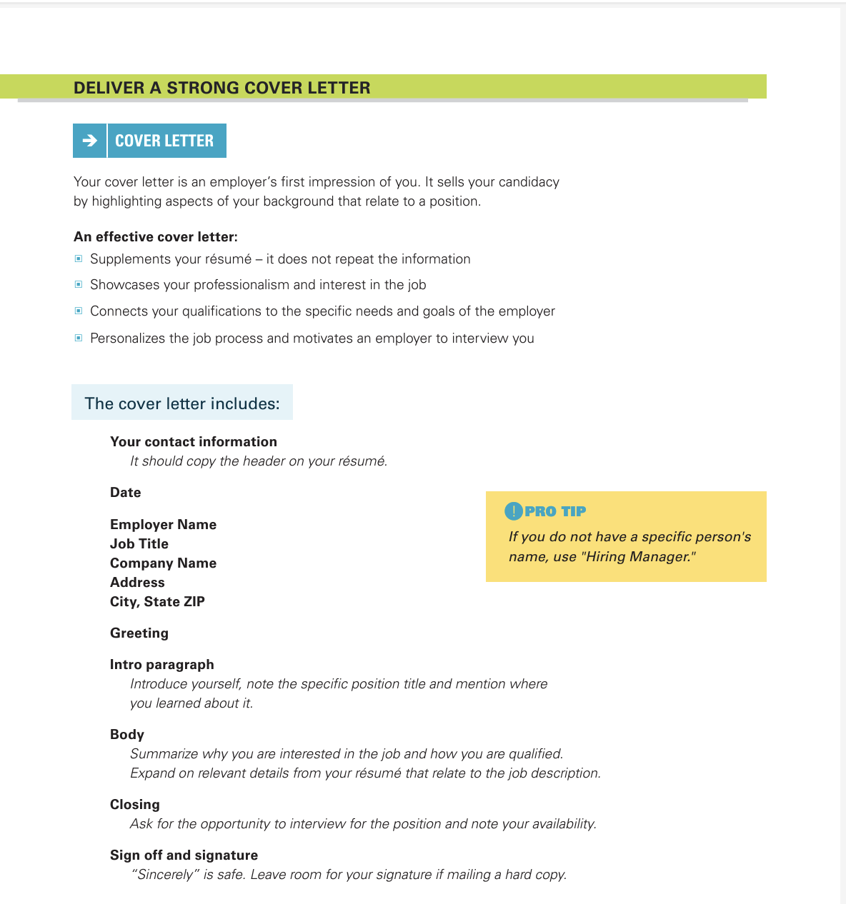 HCIS Cover Letter Guide & Examples – Healthcare Information Systems