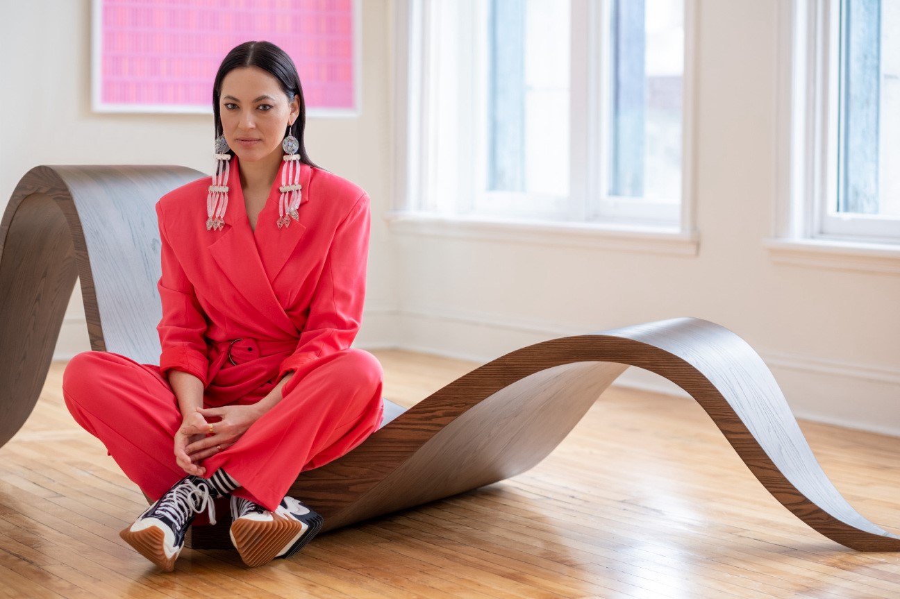 Caroline Monnet work now on view! | The Nerman Museum of Contemporary Art