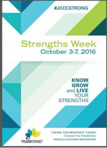 Strengths Week 2016, October 3rd – 7th – Strengths Advisory Council