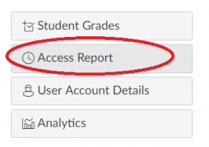 How to: View Student Activity in Canvas – Teaching & Learning