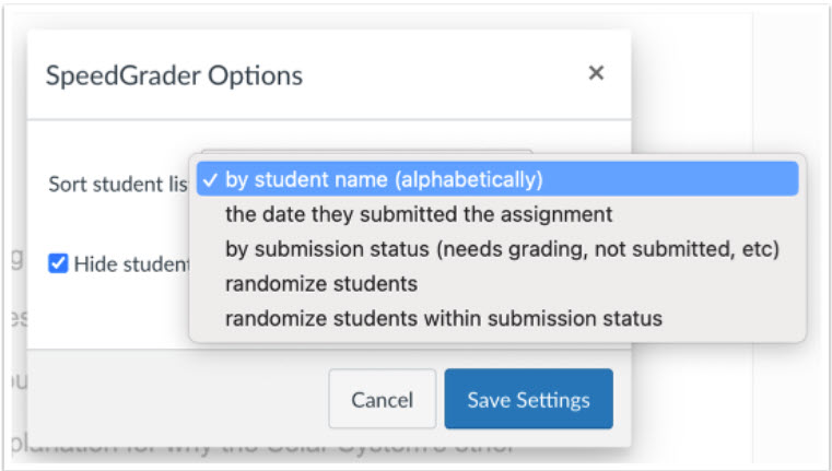 Speedgrader2 – Teaching & Learning